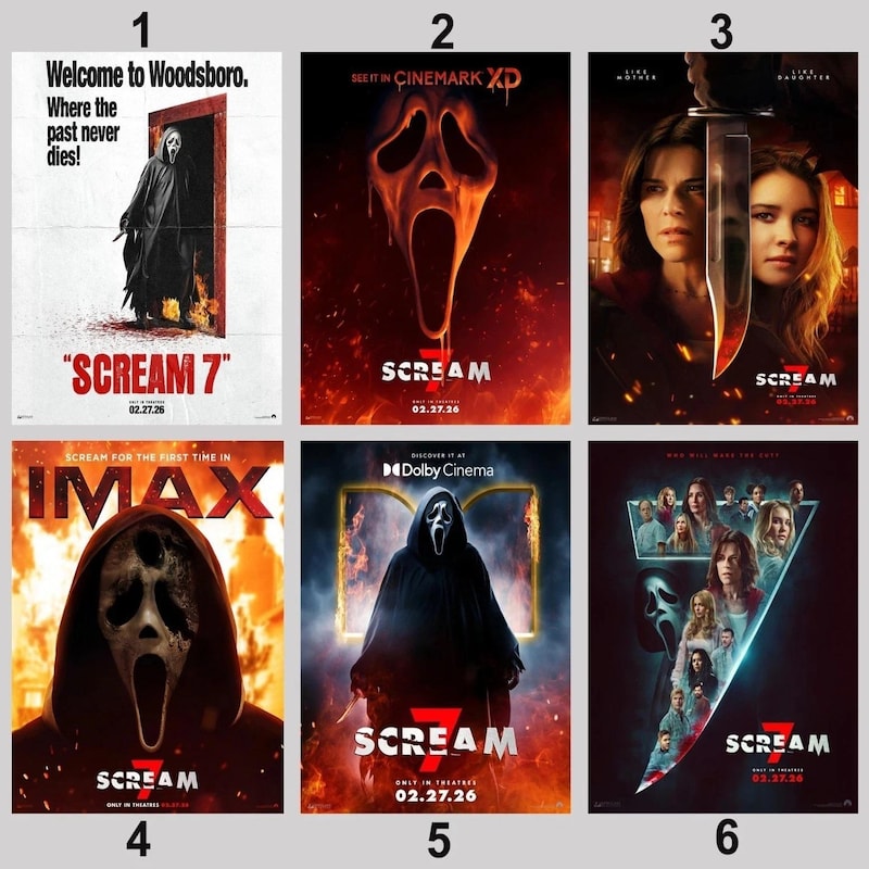 Scream 7 Movie Poster - Etsy