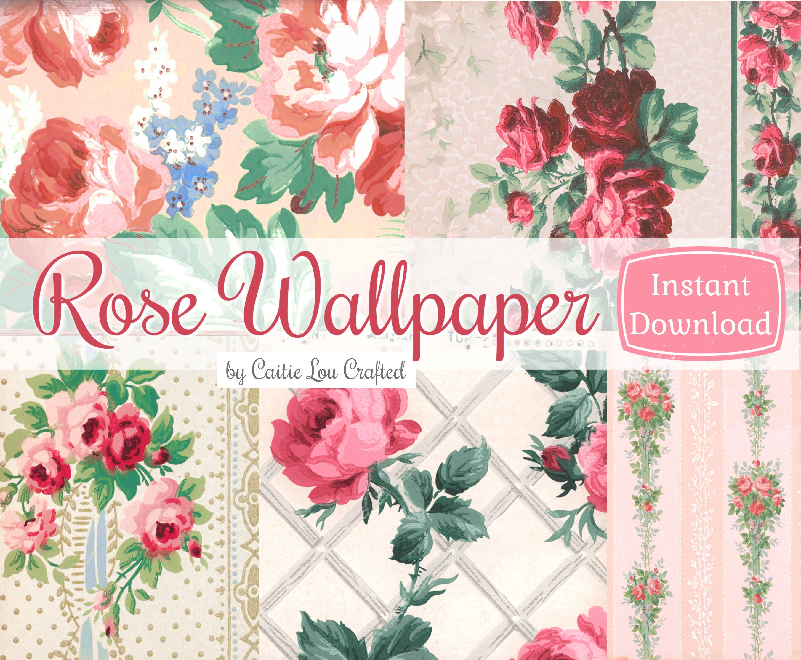 Vintage Rose Wallpaper Hd