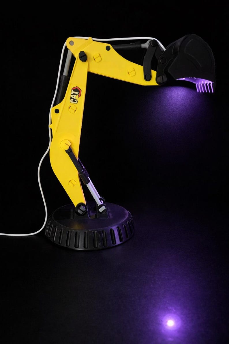 Excavator Desk Lamp - Etsy