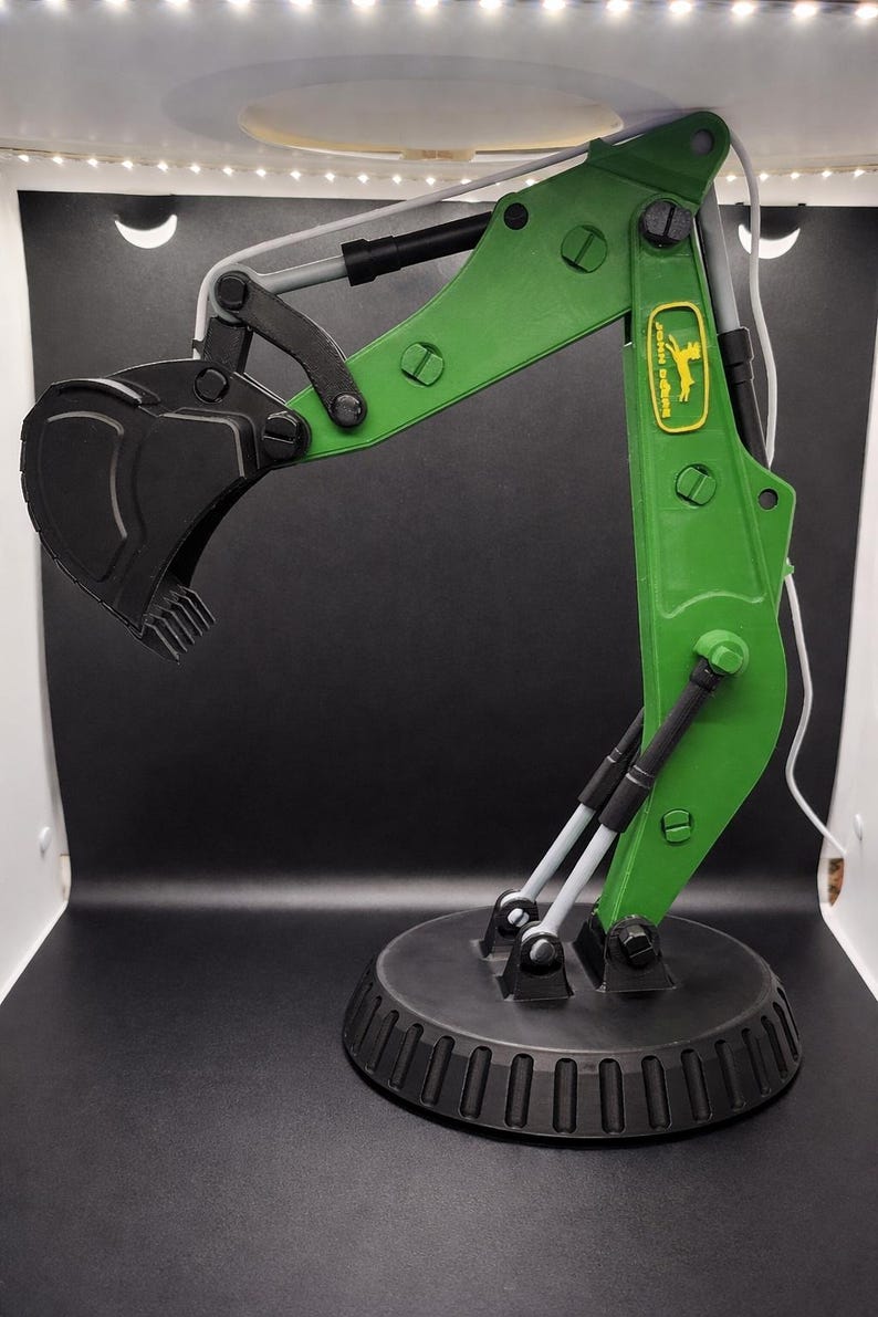 Excavator Desk Lamp - Etsy