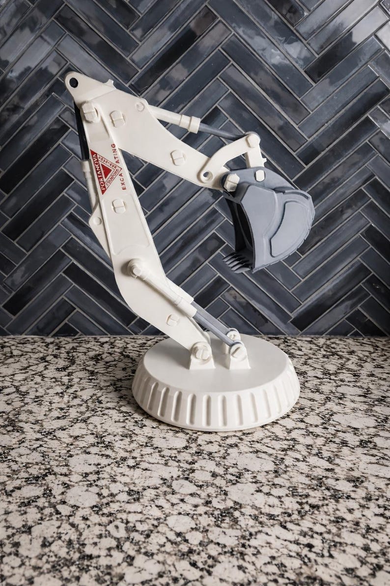 Excavator Desk Lamp - Etsy
