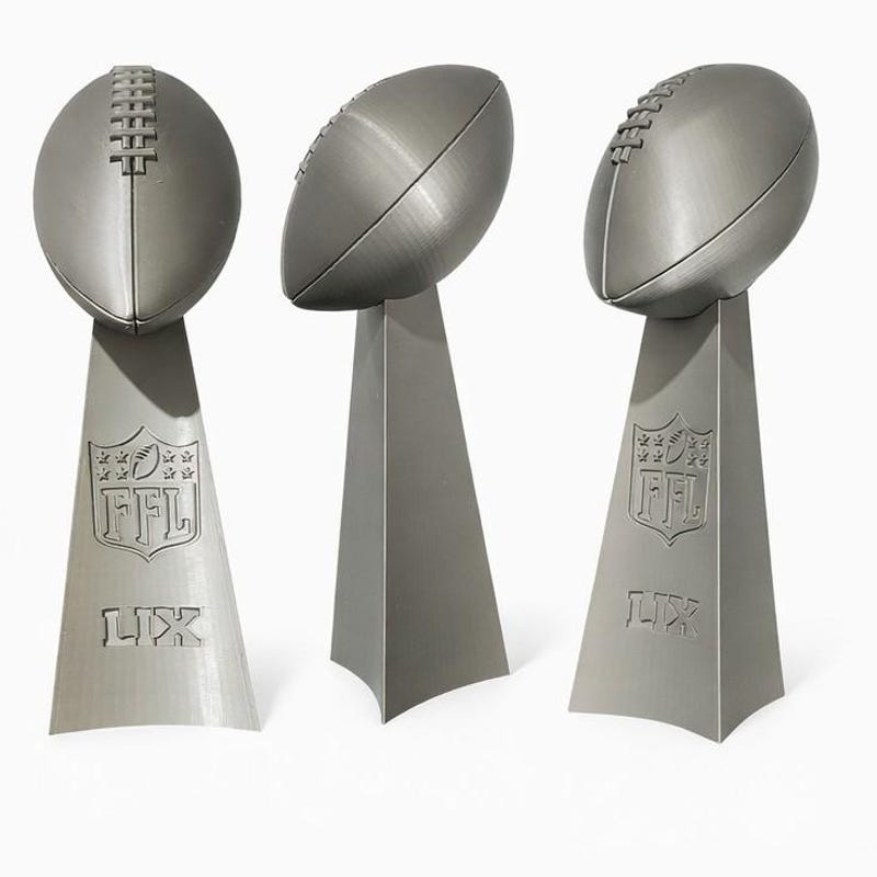 Super Bowl Trophy Replica - Etsy