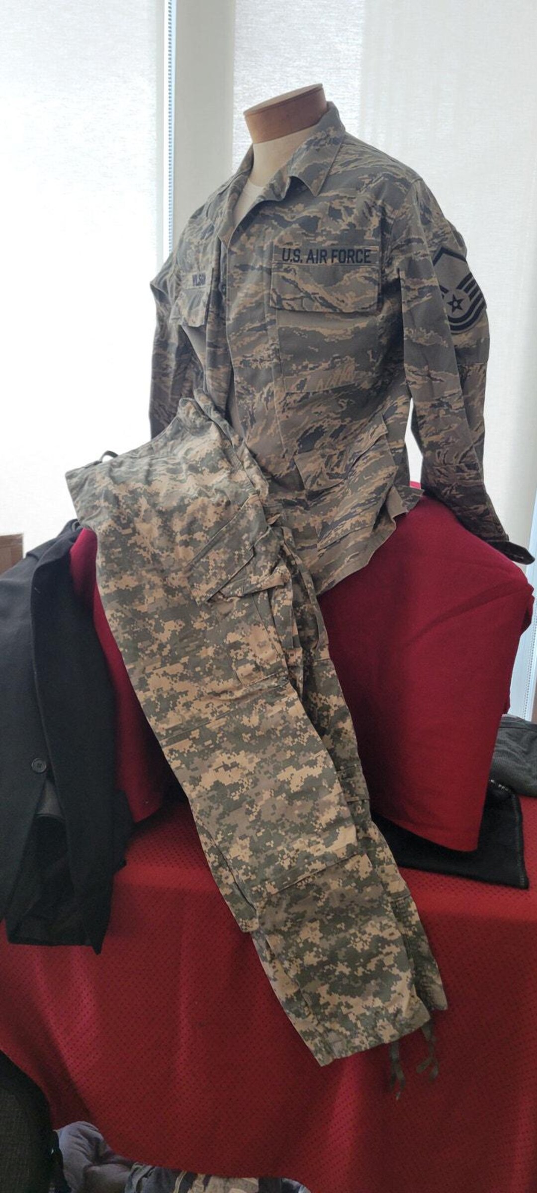 US Air Force USAF Airmen Utility Shirt (44R) & Pants (large Regular) - Etsy