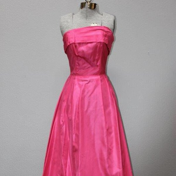 Pink Vintage Dress - Etsy