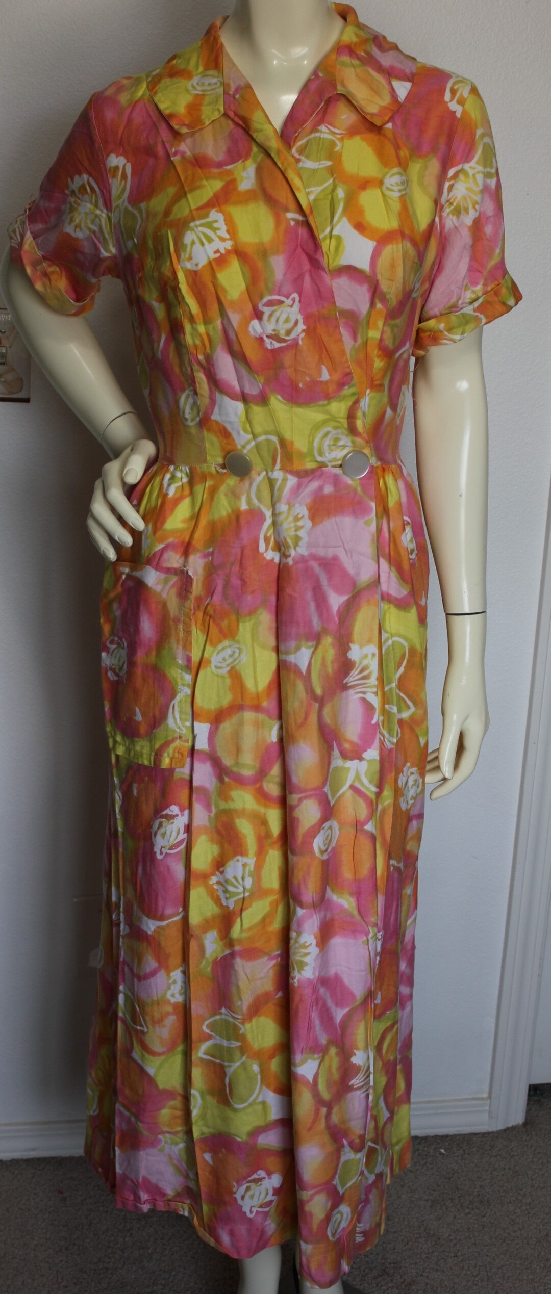 1960s Vintage Kay Nobel Dressing Gown - Etsy