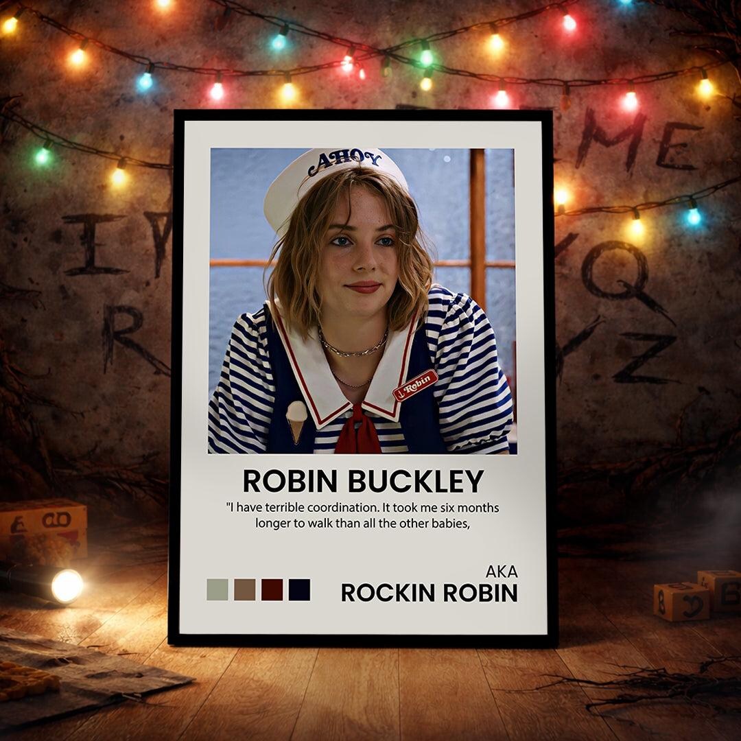 Robin Buckley Poster - Stranger Things - Etsy