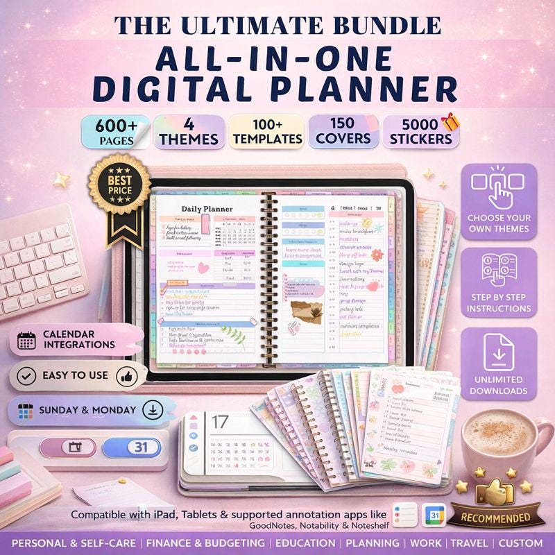 Daily Life Admin - Etsy