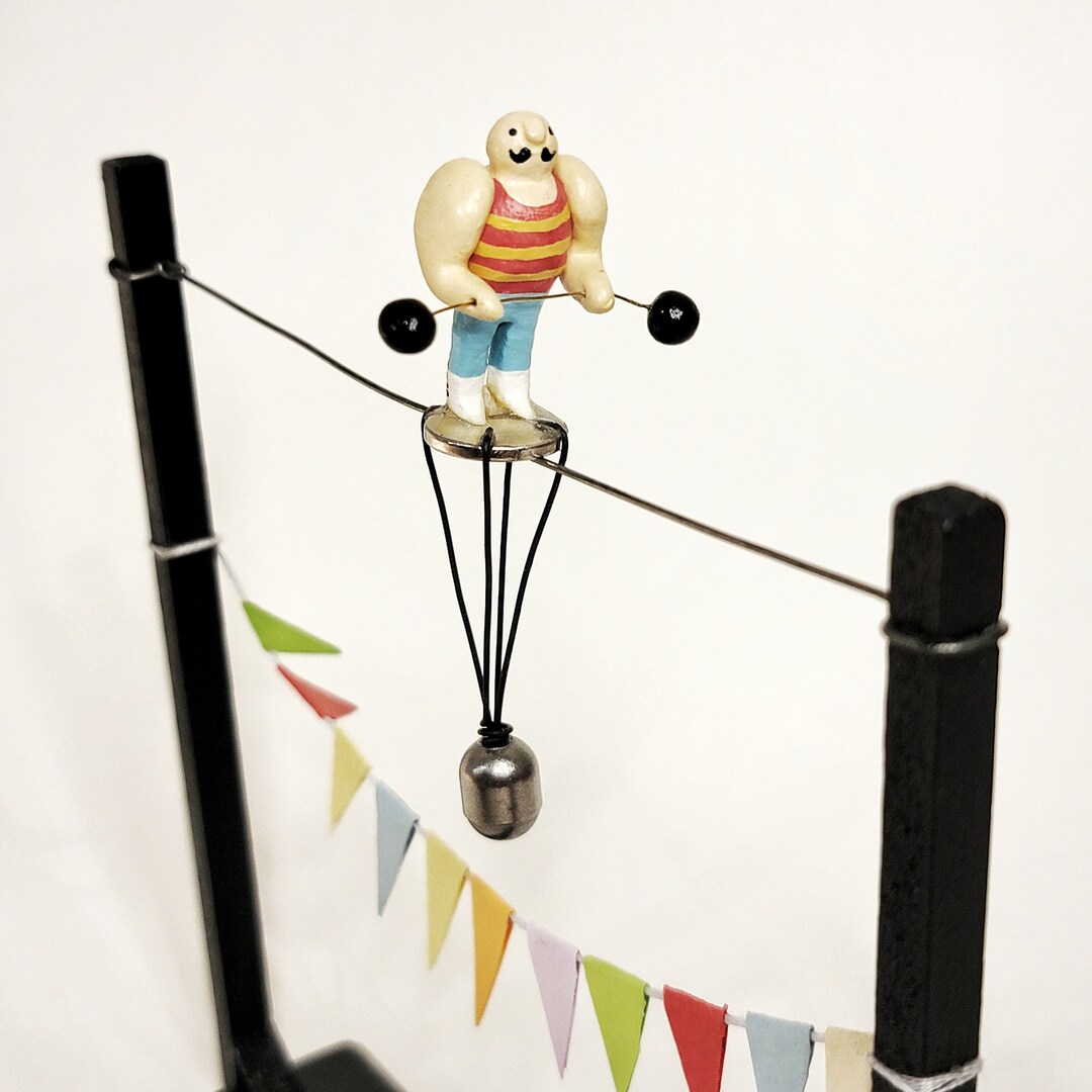 Strongman Circus Tightrope Walker Balancer Moveable - Etsy