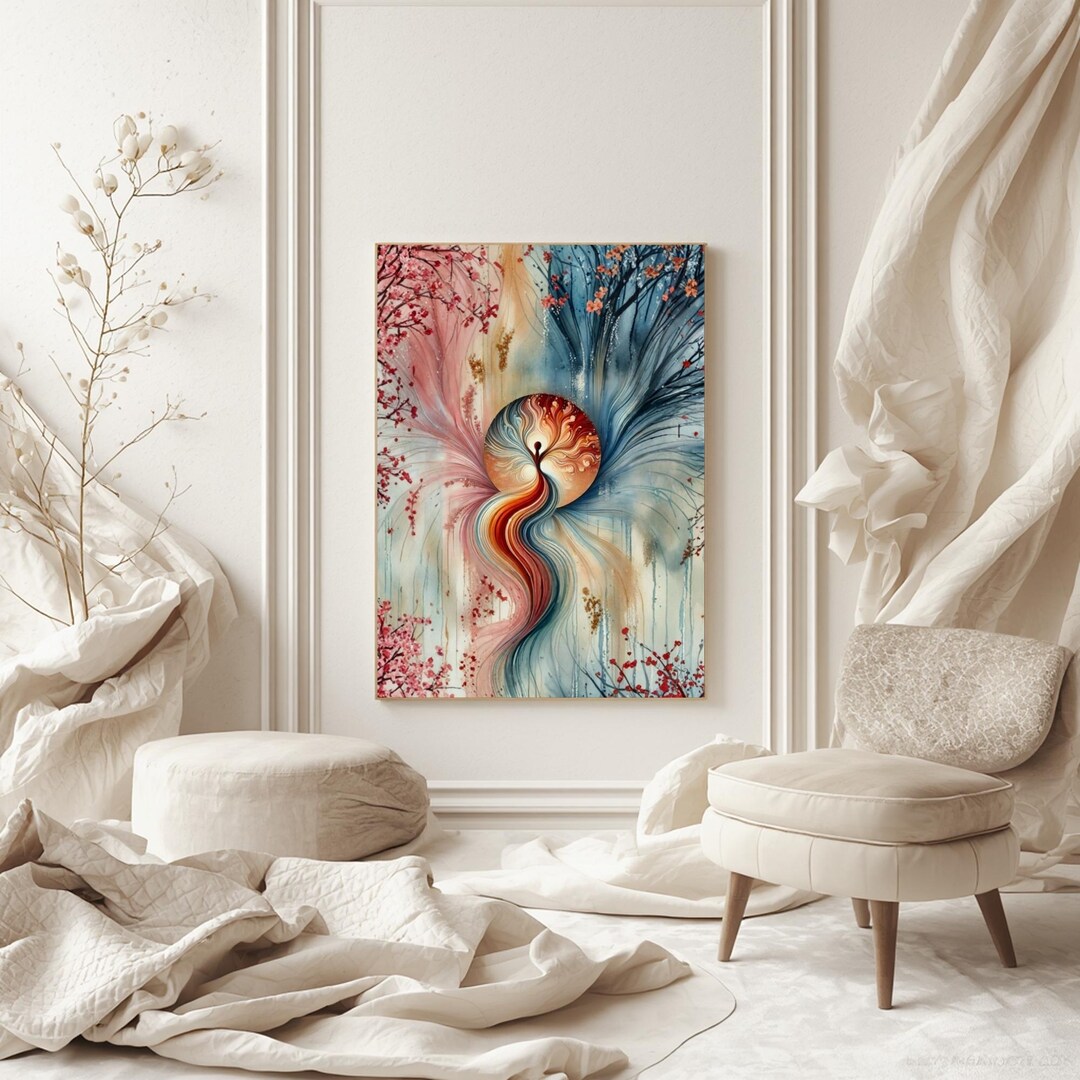 Rebirth of Power – Printable Wall Art | Abstract Fine Art Print ...
