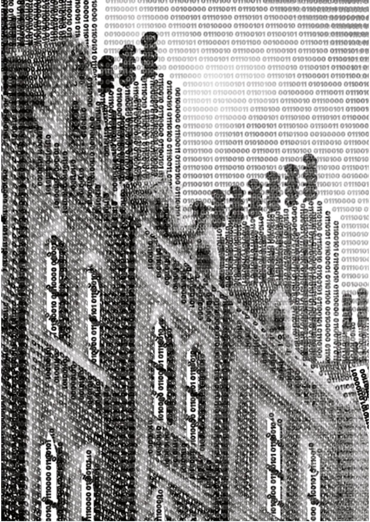 Victorian Street Binary Code Art - Hidden Message "perpetual Streets ...