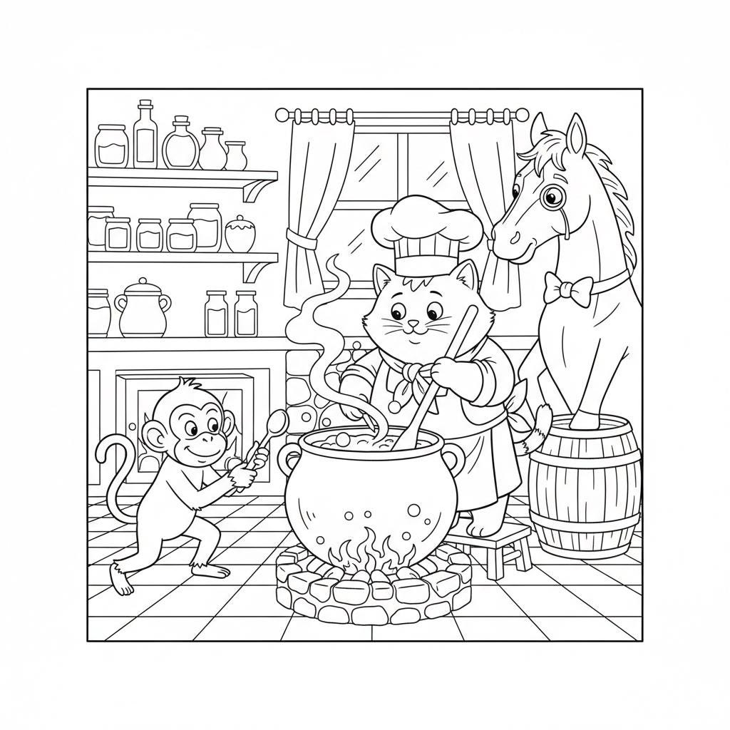 The Ep2 Cat’s Cosmic Party: an Isometric Zodiac Adventure Coloring Book ...