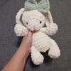 Toy Bunny Plushie, Soft Snuggle Toy With Rattle Sound, Baby Lovie ...