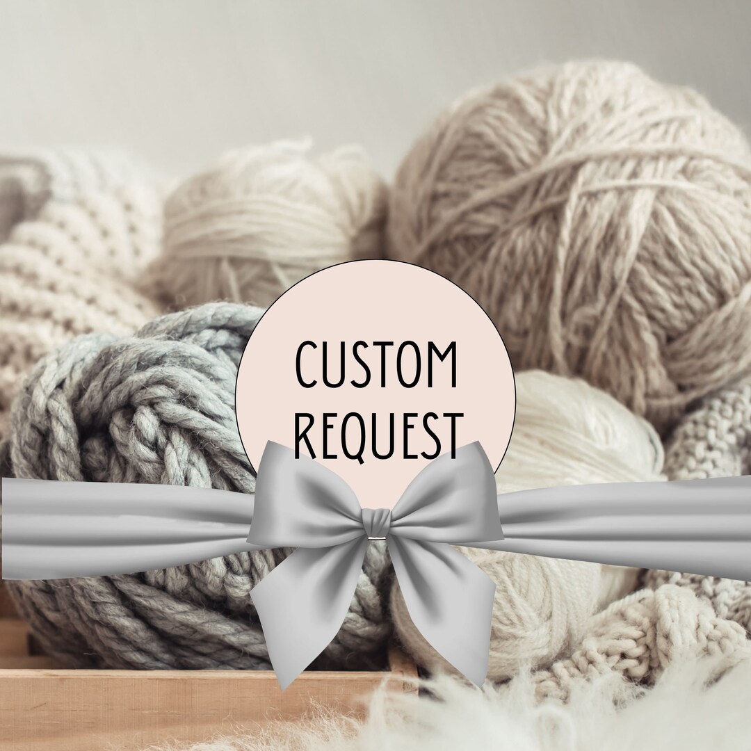 CUSTOM CROCHET ORDER Amigurumi Crochet Toy Made to Order From Any ...