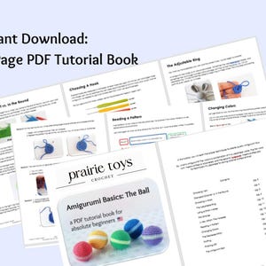 Toy Ball Crochet Tutorial, Learn to Crochet, Basics for Beginners, Easy ...