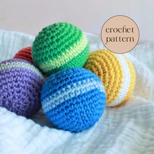 Toy Ball Crochet Tutorial, Learn to Crochet, Basics for Beginners, Easy ...