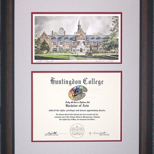 College Diploma Frame - Etsy