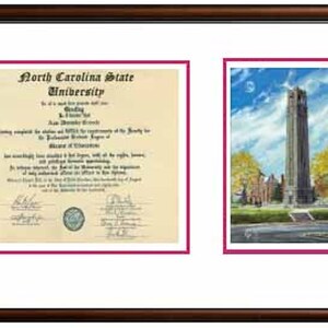 North Carolina State University Diploma Frame - Etsy