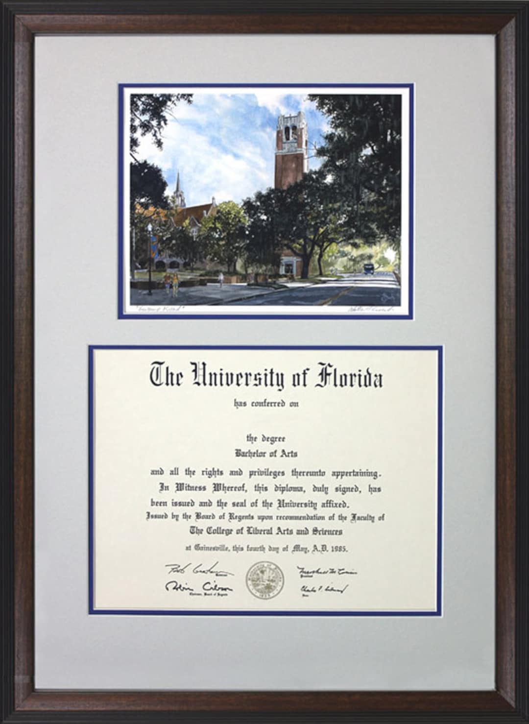 University of Florida Diploma Frame - Etsy