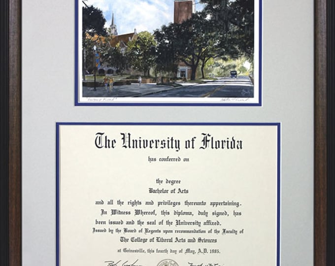 University of Florida Diploma Frame - Etsy
