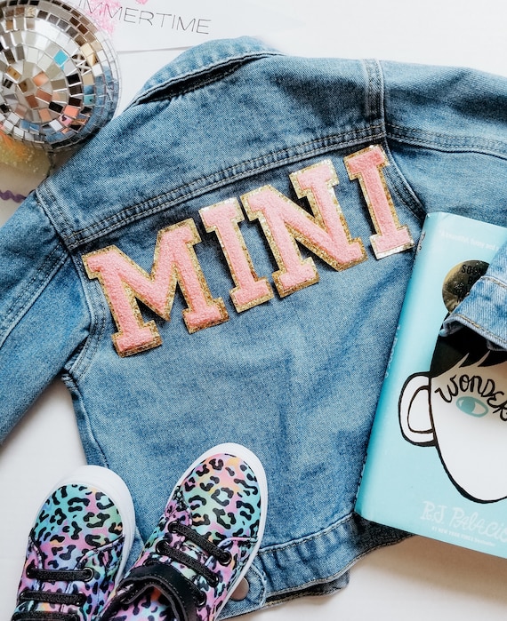 MINI Iron on Patch in Pink Set of MINI Patches Iron on - Etsy