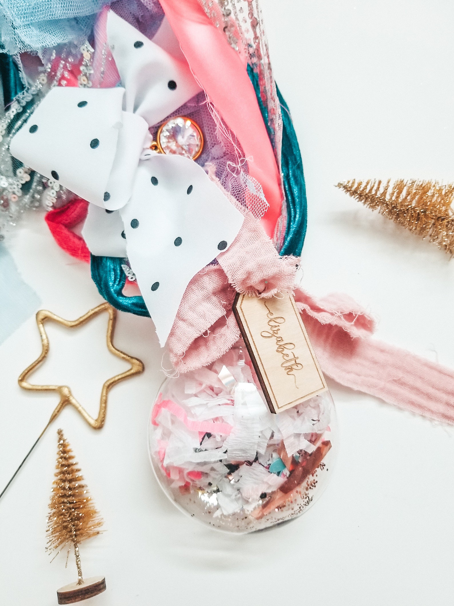 Pack of 10 Personalized Gift Tags, Name Tags for Gift Wrapping ...