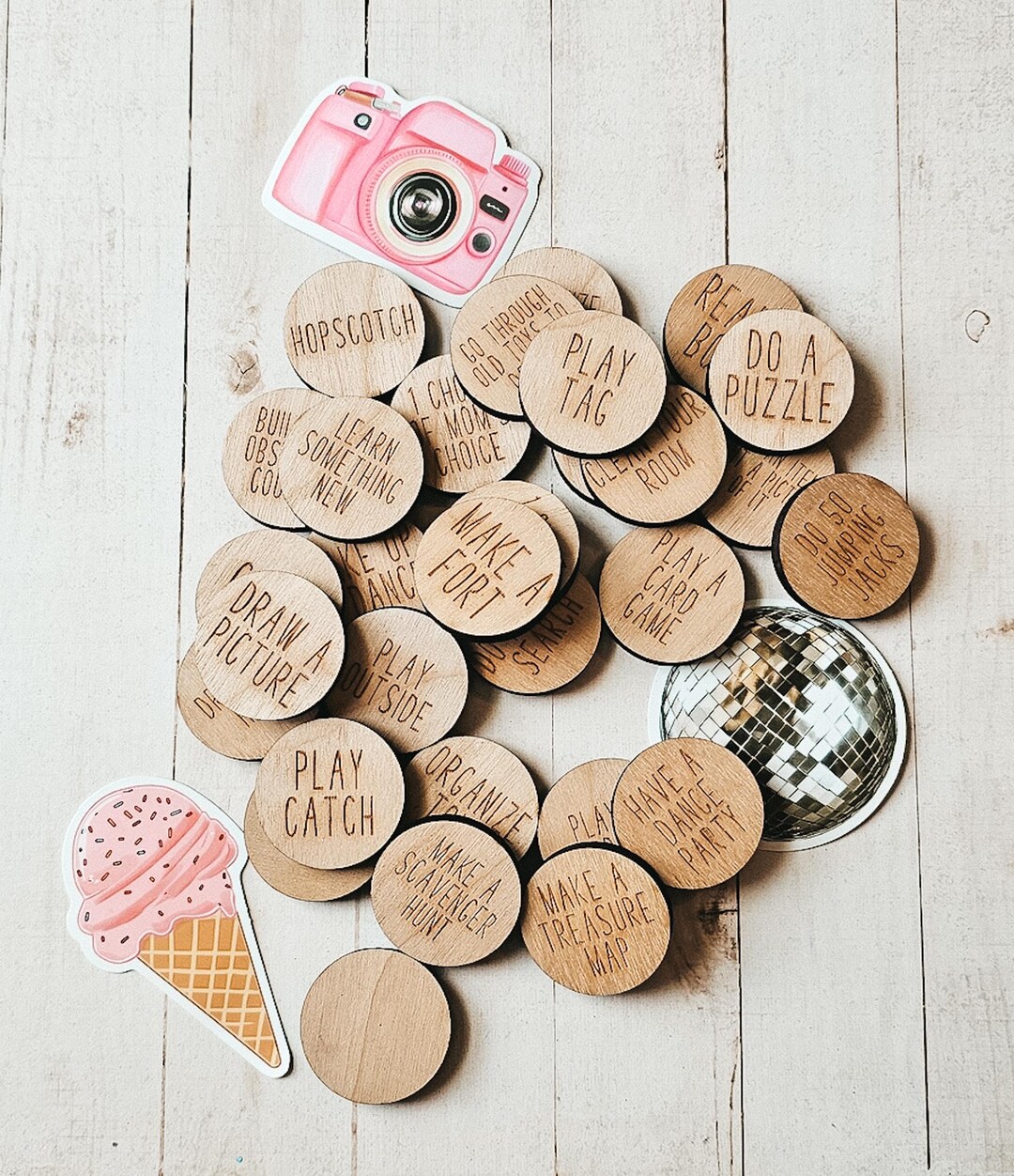 I'm Bored Activity Tokens, Summer Bucket List, Kids Activity Ideas, I'm ...