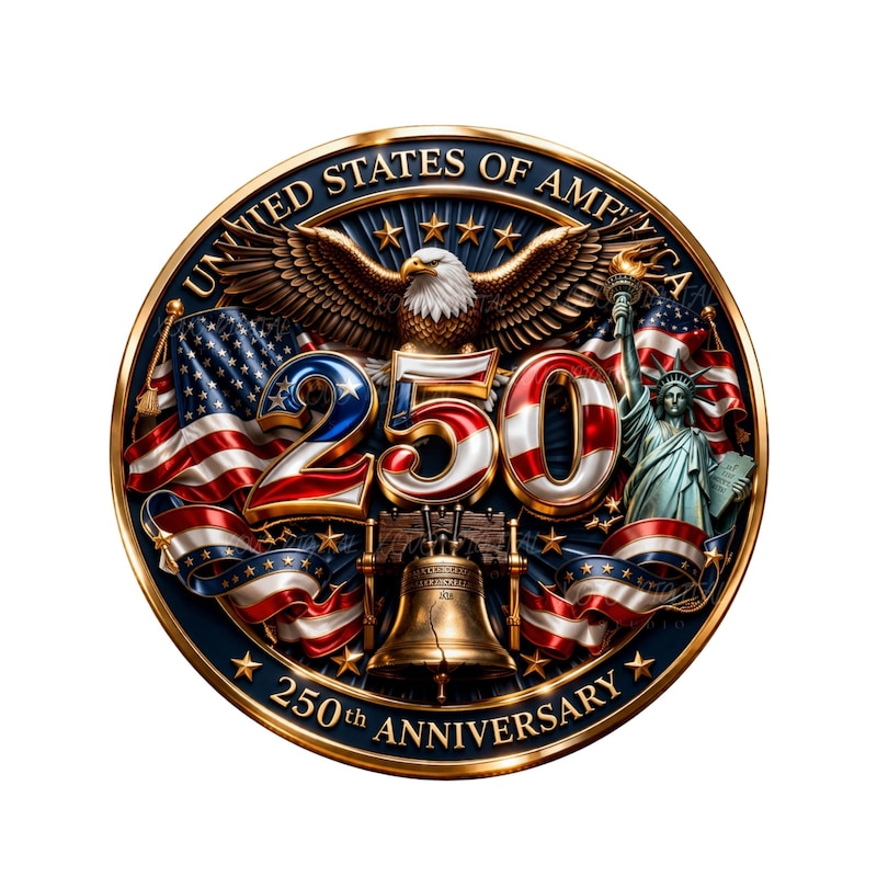250th Anniversary Pin - Etsy