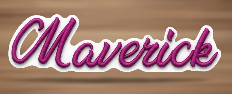 3D Puff Embroidery Font, Full Alphabet, 6 Sizes (instant Download, PES ...