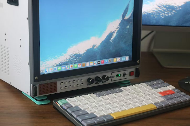 Retro Pc&gaming Monitor | 12.3" 2.4K Display, Nostalgic Tech Decor for ...