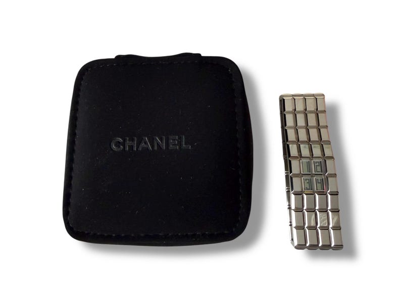 Vintage Chanel Early 2000s “chocolate” Stainless Steel Bracelet Watch ...