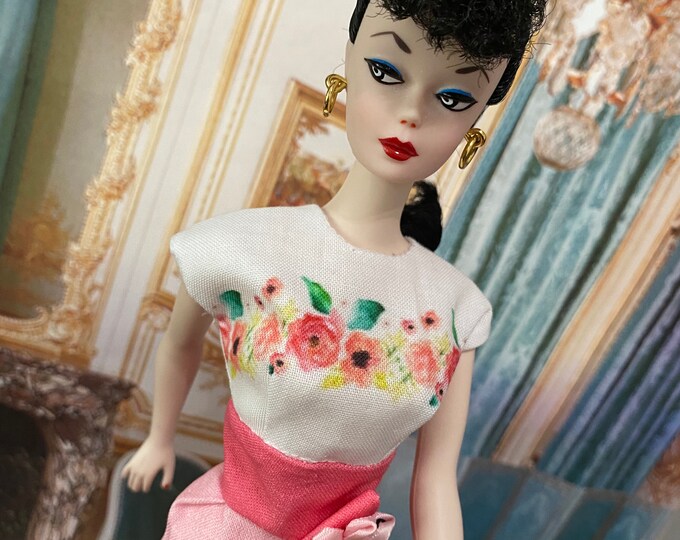 Roses in Bloom Cut and Sew for Barbie by Marirose With Video Tutorial ...