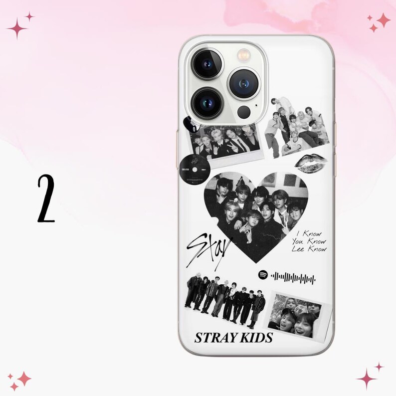 Stray Kids K-pop Phone Case, Lee Know Design, Tough, Clear, Glass ...