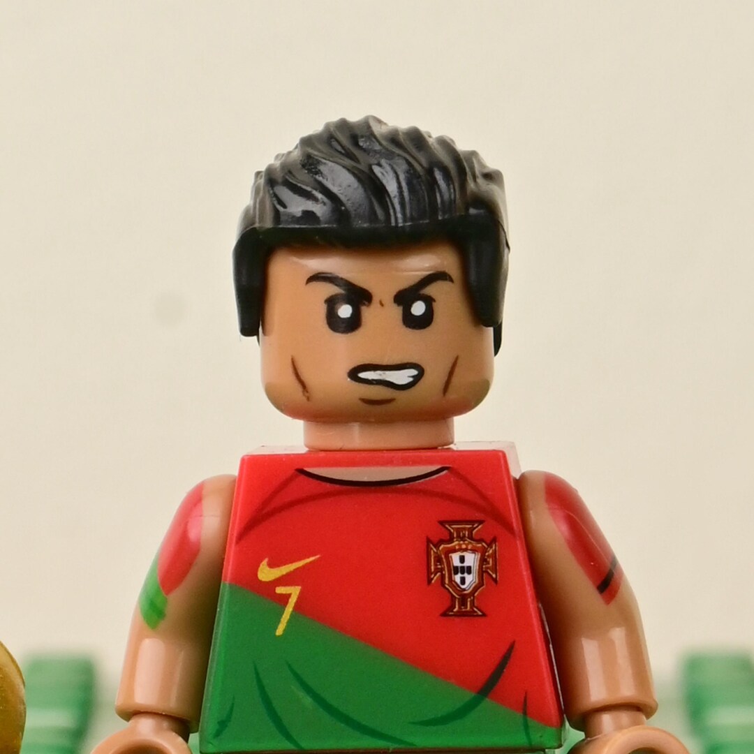Cristiano Ronaldo Portugal Minifigure - Euro 2016 Captain Handmade ...