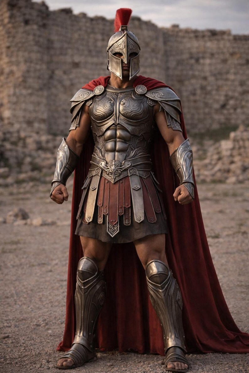 Medieval Spartan Leonidas Inspired Full Body Costume | Cosplay & Dress ...