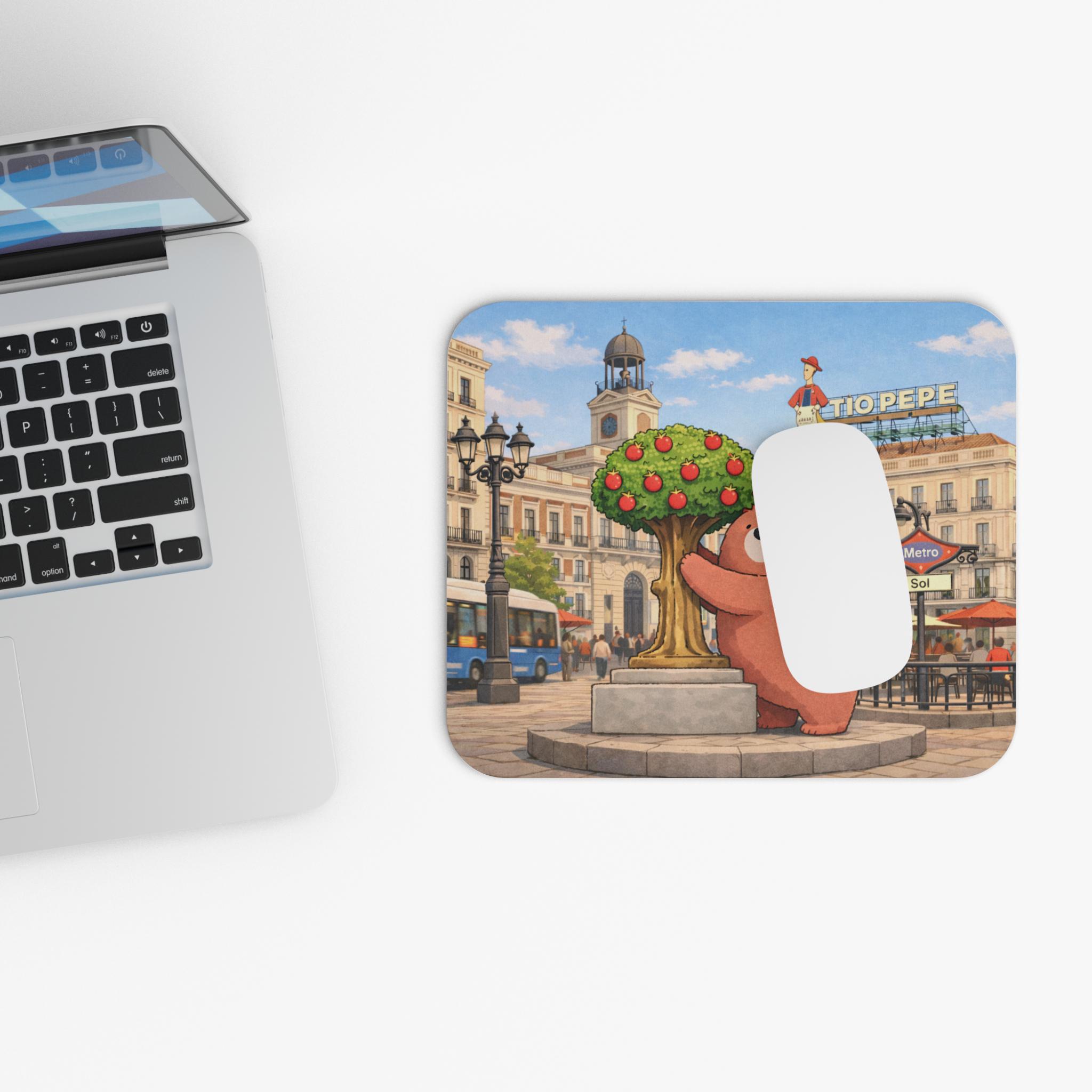 Madrid Bear Mouse Pad, Madrid Desk Accessory, Kawaii Animal ...