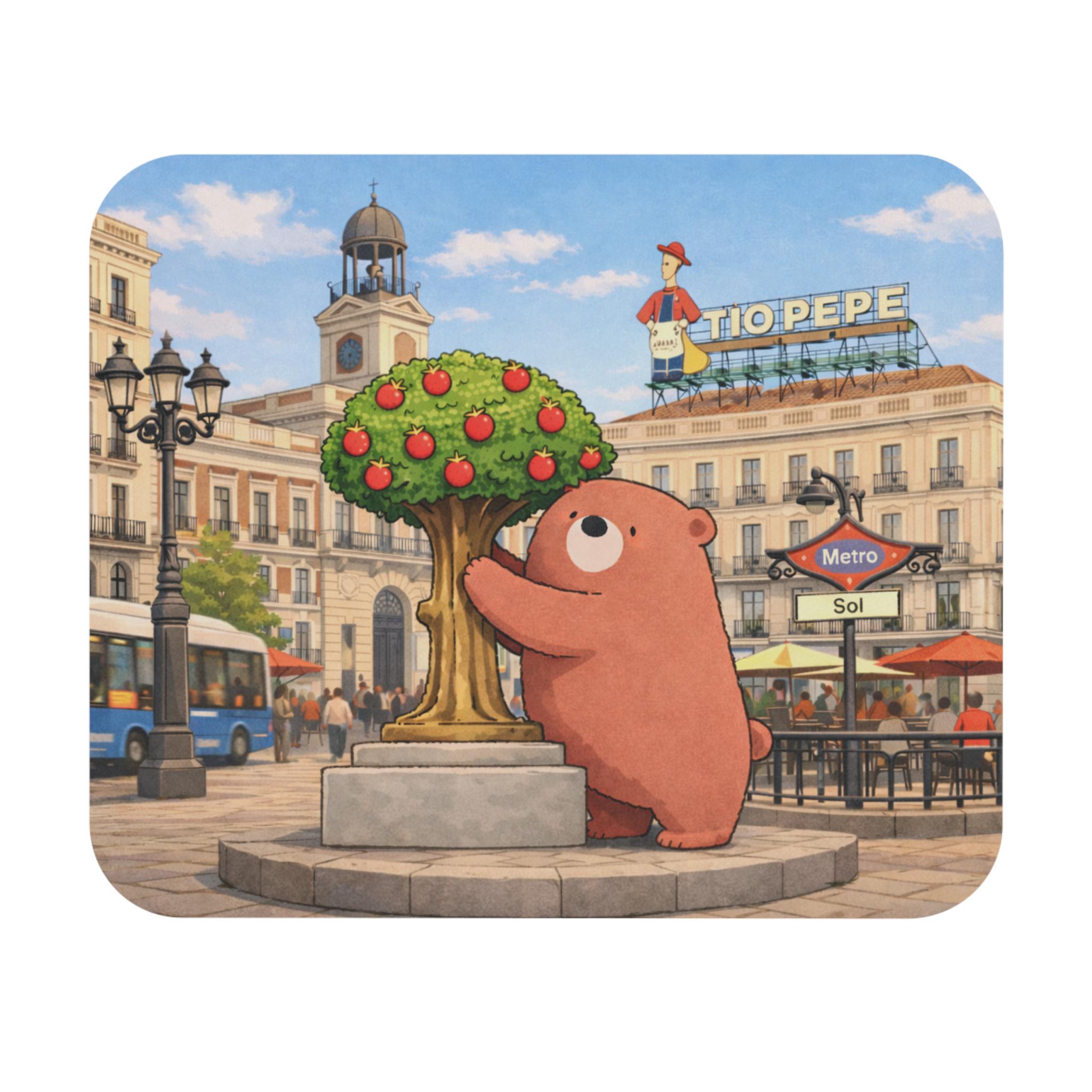 Madrid Bear Mouse Pad, Madrid Desk Accessory, Kawaii Animal ...