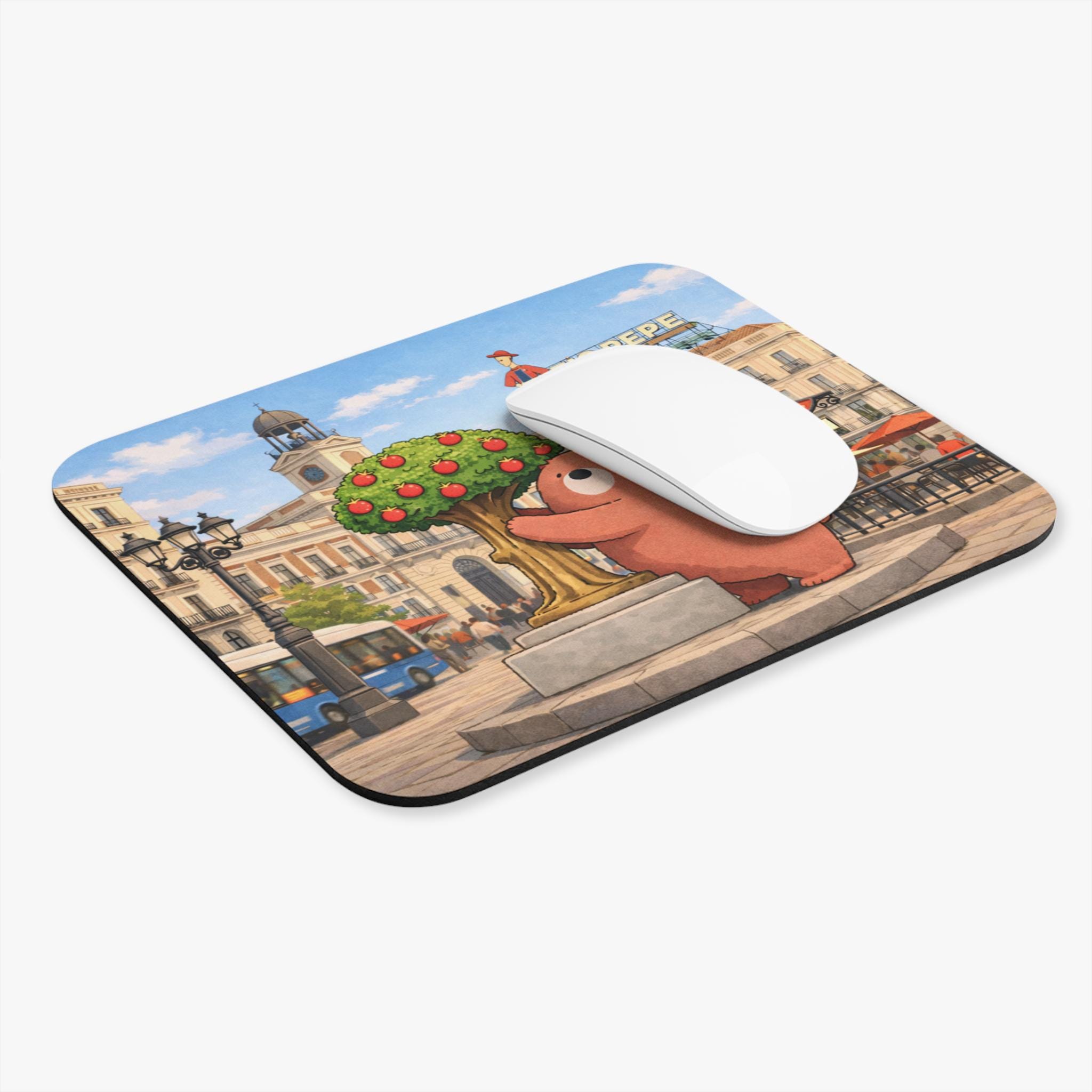 Madrid Bear Mouse Pad, Madrid Desk Accessory, Kawaii Animal ...