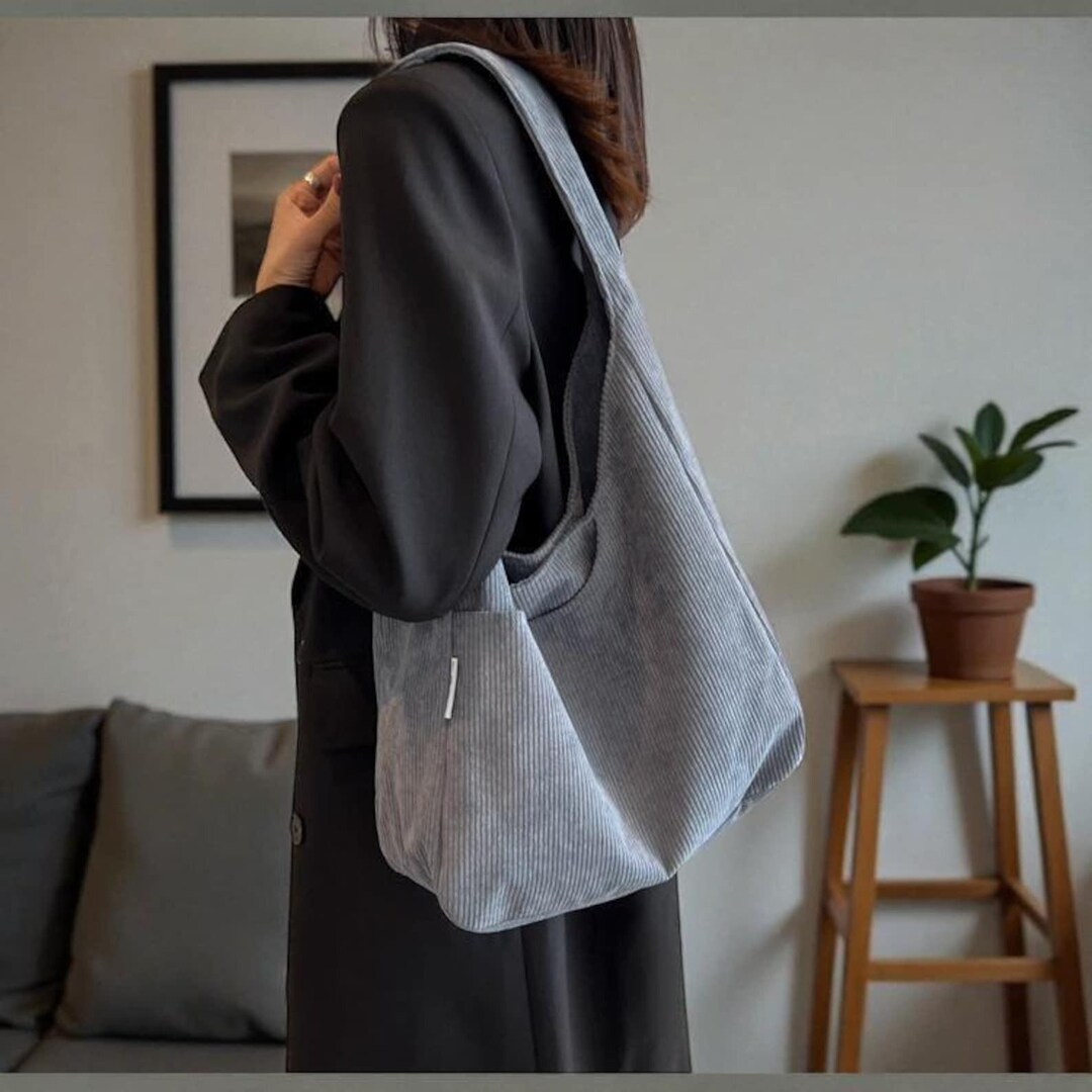 Soft Tote Bag – Large Shoulder Bag, Everyday Carry, Gift for Her - Etsy