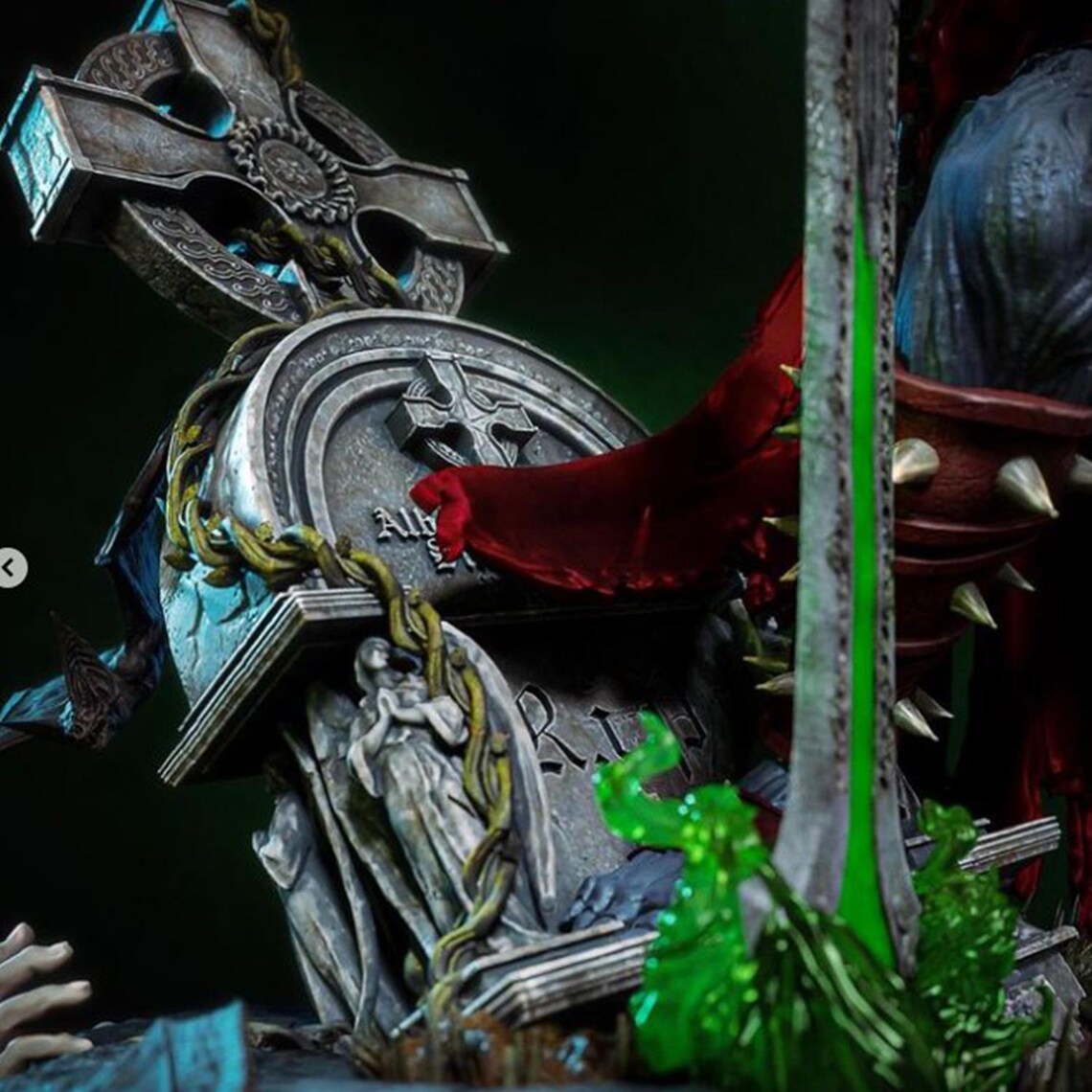 Spawn 3D STL Statue Print Model File - Etsy