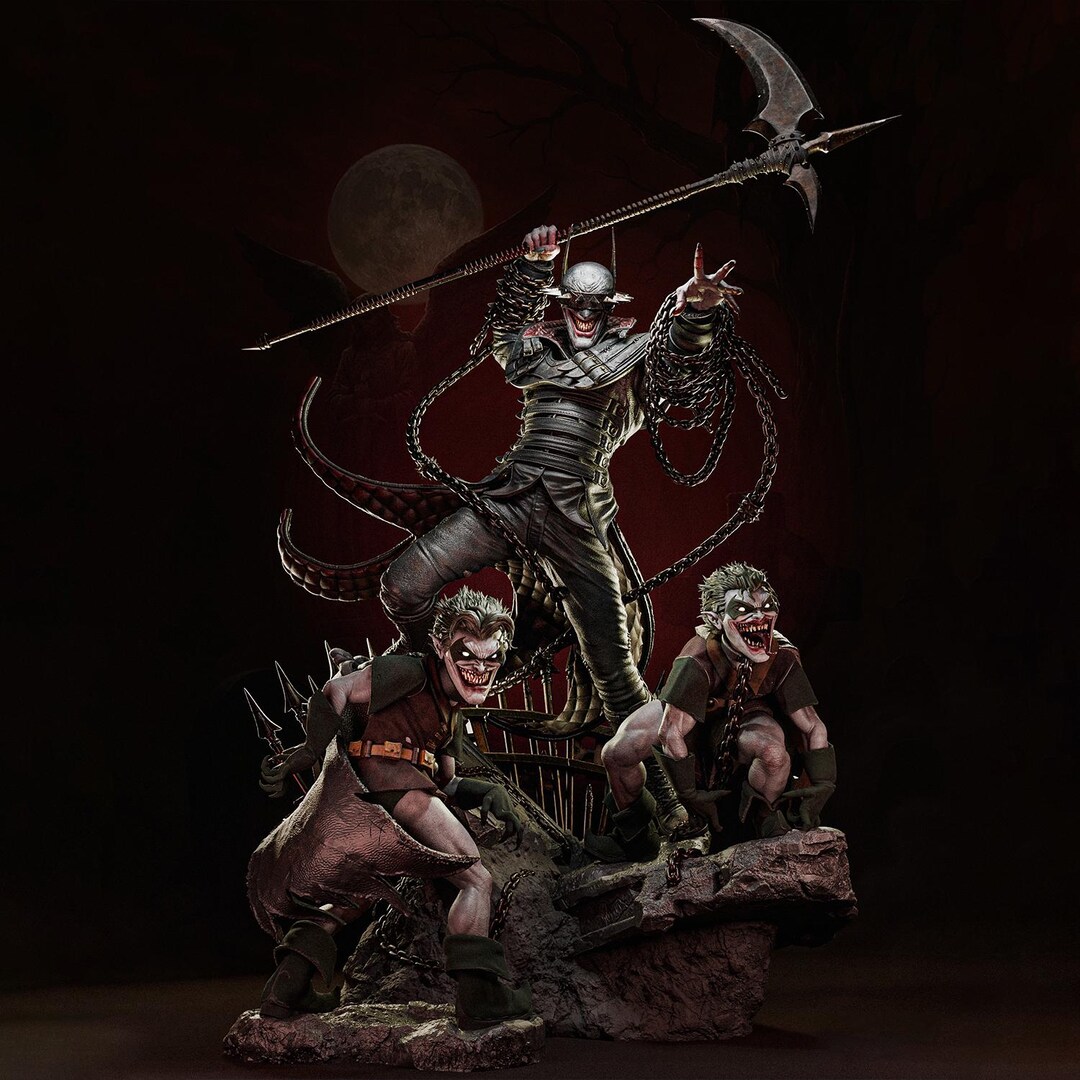 Gothic Reaper 3D STL Statue Print Model File - Etsy