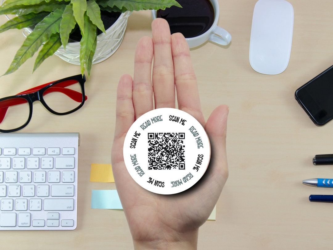 Custom Author QR Code Vinyl Decal Goes With Ask Me About Being a ...