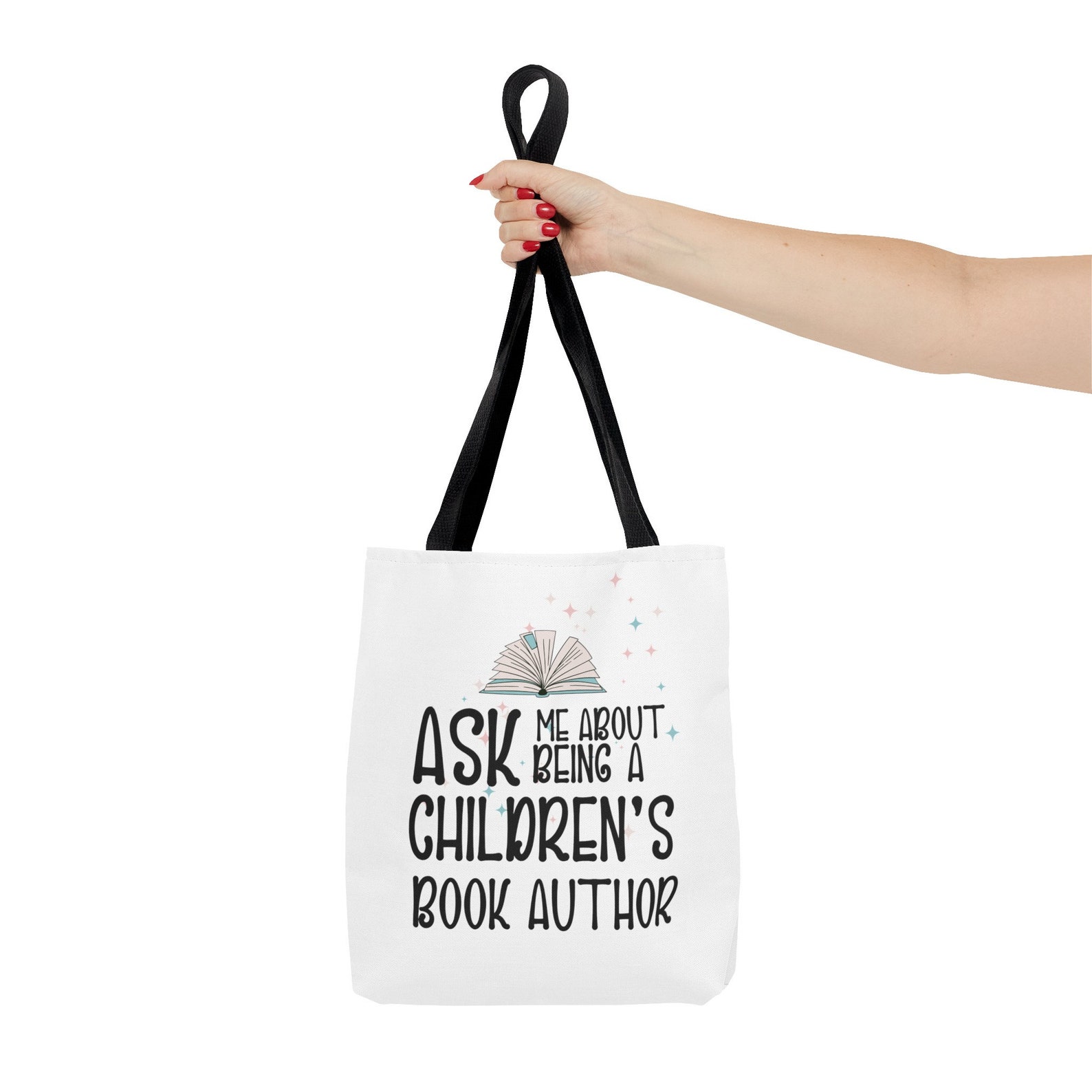 Tote Bag for Childrens Book Authors - Ask Me About Being a Childrens ...