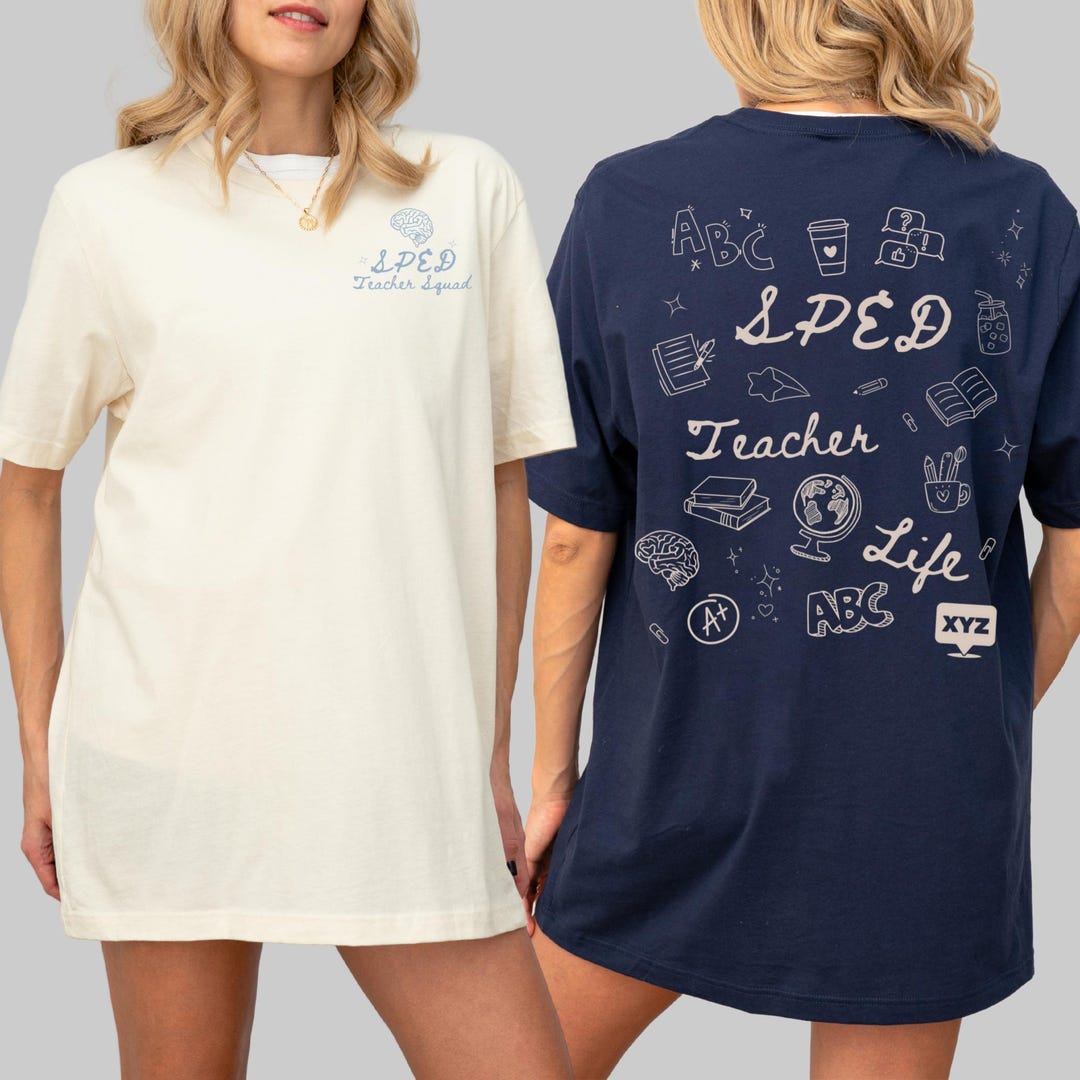 SPED Teacher Shirts, Gift for Special Education Teacher Appreciation ...