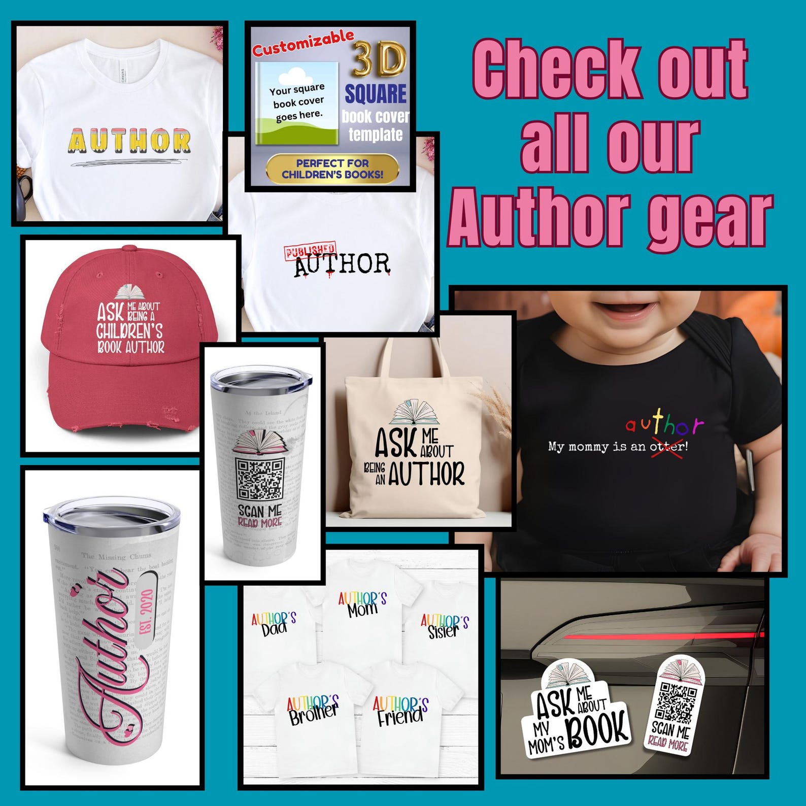 Tote Bag for Childrens Book Authors - Ask Me About Being a Childrens ...