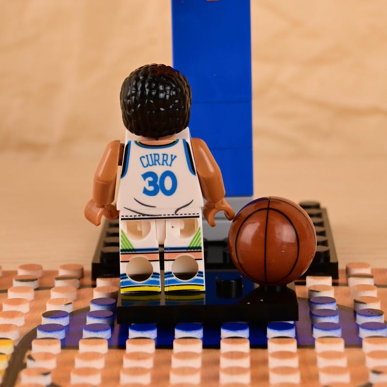 STEPHEN CURRY Mini Figure, Golden State Warriors 30 , the Greatest ...