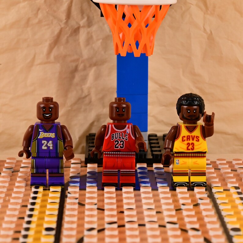 Kobe Bryant, Michael Jordan, Lebron James Mini Figure Set - the GOAT ...