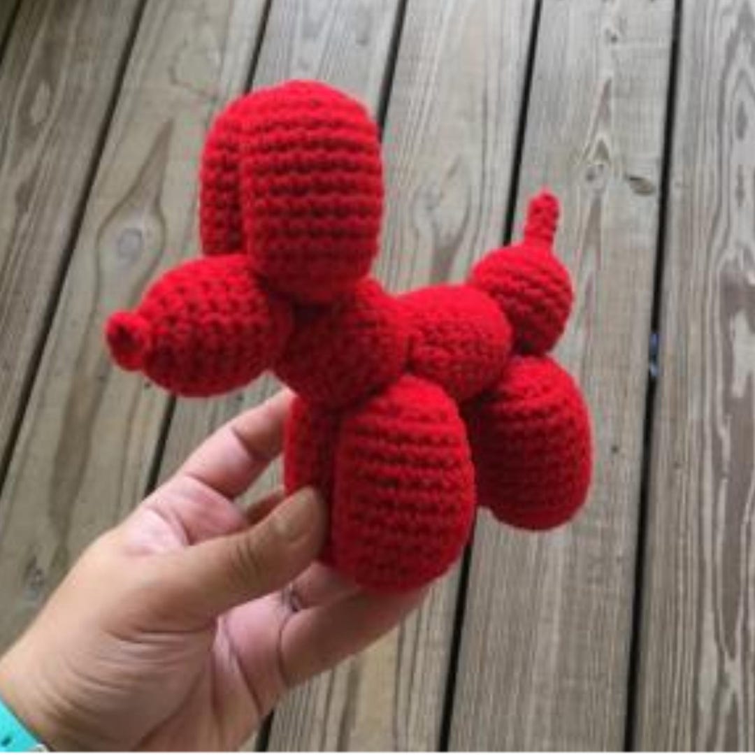 Amigurumi Balloon Dog Crochet Pattern | Beginner-friendly PDF - Etsy