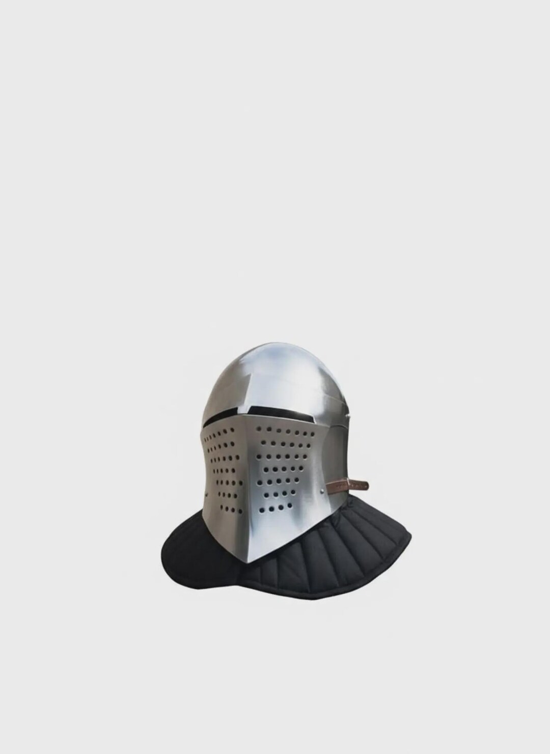 Handmade Steel Knight Helmet – Medieval Crusader Armor, Costume LARP - Etsy