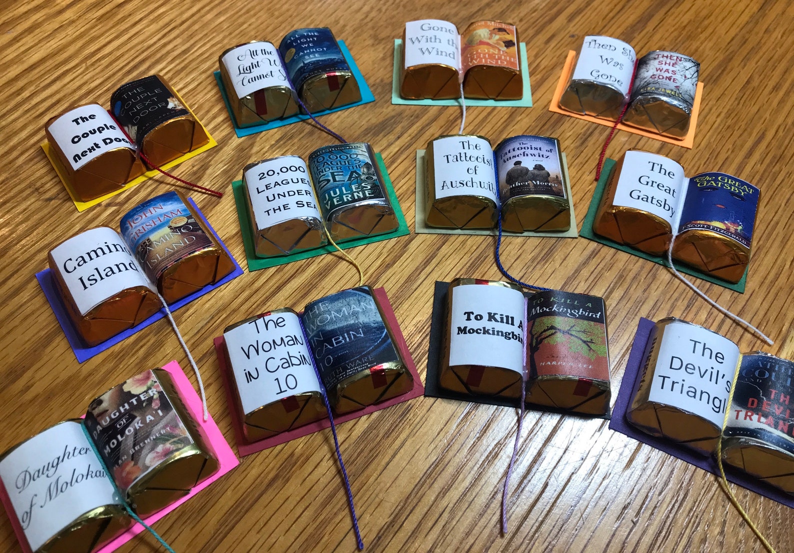 Adult/young Adult Candy Book Favors Great for Any Book | Etsy