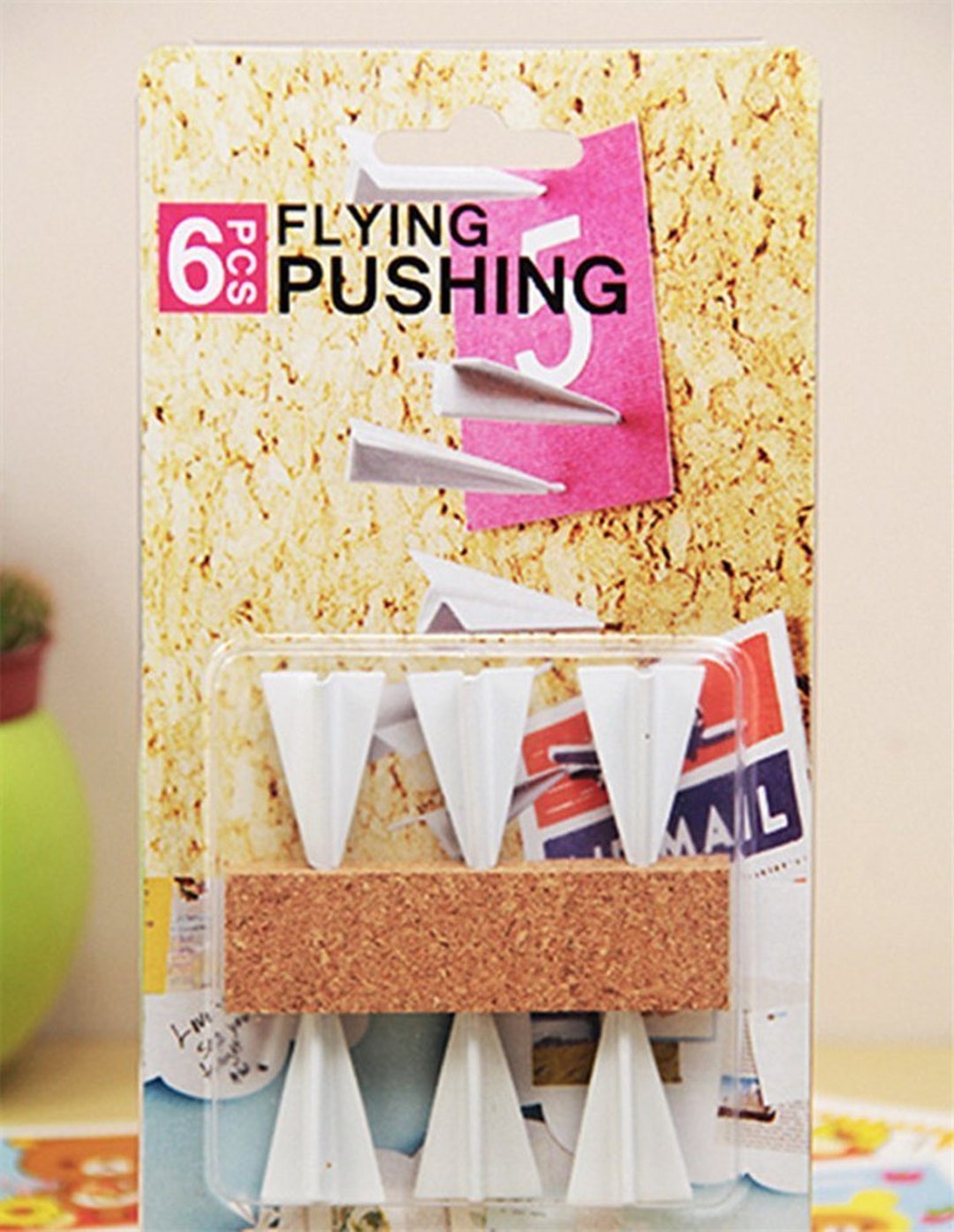 Set of SIX Metal Airplane "flying" Push Pins - Etsy